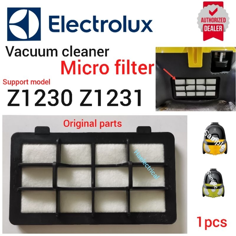 Electrolux vacuum cleaner MICRO FILTER for Z1230 Z1231 | Shopee Malaysia