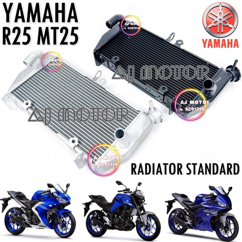 YAMAHA R25 MT25 V1 V2 V3 STANDARD RADIATOR COOLANT TANK TANGKI AIR ...