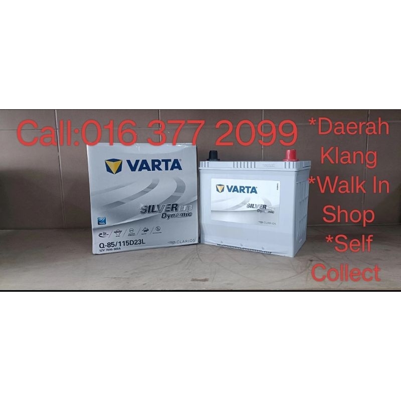VARTA EFB Q-85/115D23L (Installation provided-Daerah Klang) | Shopee Malaysia
