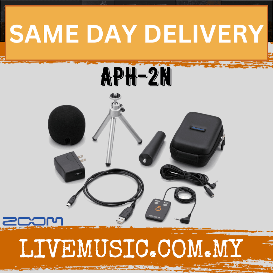 Zoom APH-2N - Accessory Pack for H2n Recorder (APH2N/APH 2N) | Shopee ...