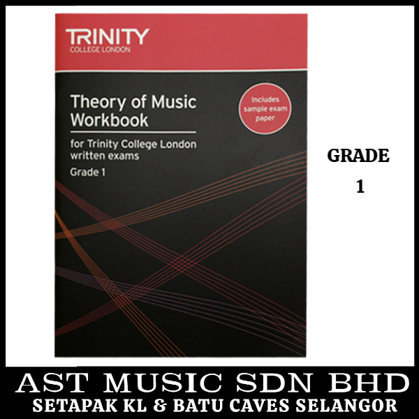 Trinity College London Press, Theory Music Workbook - Grade 1 | Shopee ...