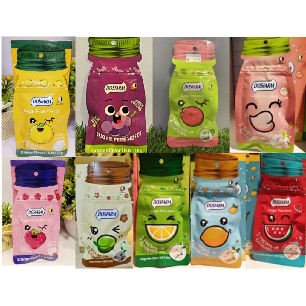 DOSFARM-Pudina bebas gula-无糖薄荷糖- Sugar free mints | Shopee Malaysia