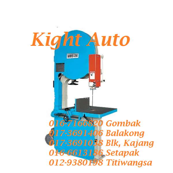 Taiwan "SAN-JUI" 26" bandsaw machine c/w 5hp 3 phase 415v motor B002 ...