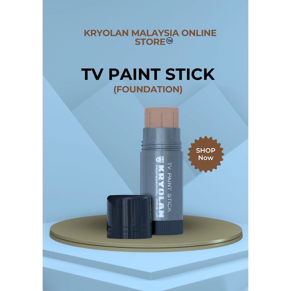 Kryolan TV Paint Stick Original Germany 100% Foundation Tahan Lama ...