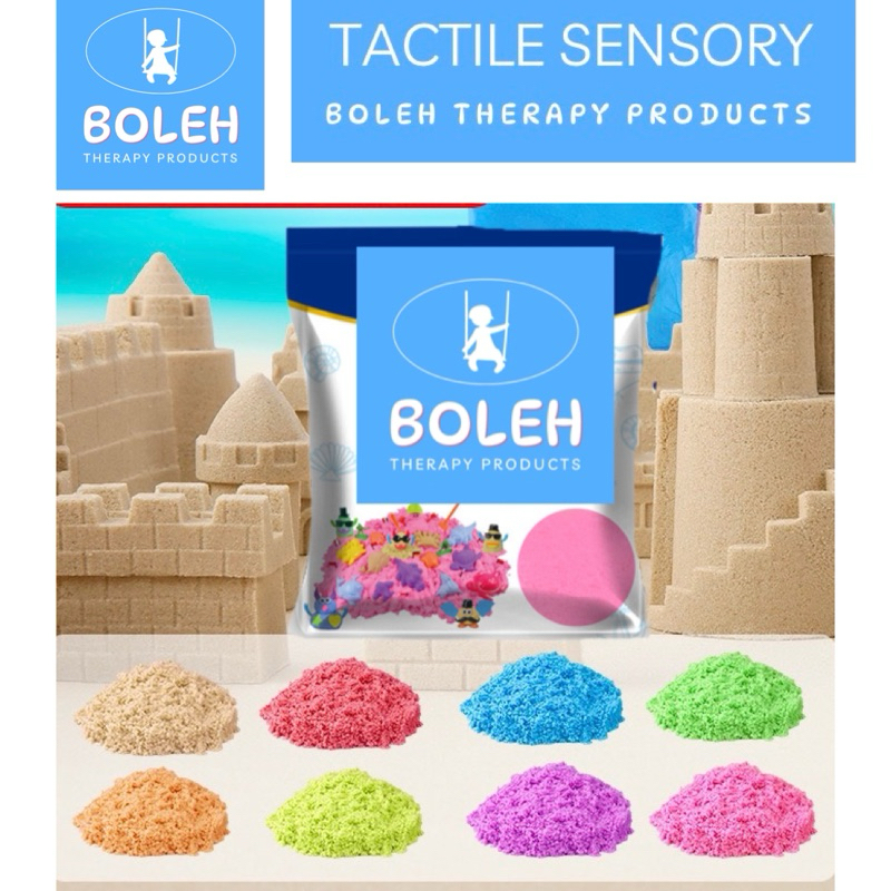 BOLEH Space Sand for kids 500gram, mouldable sand, branded sand ...