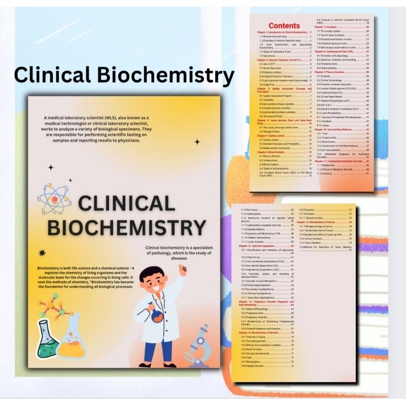Clinical Biochemistry Note (Biomedical science) | Shopee Malaysia
