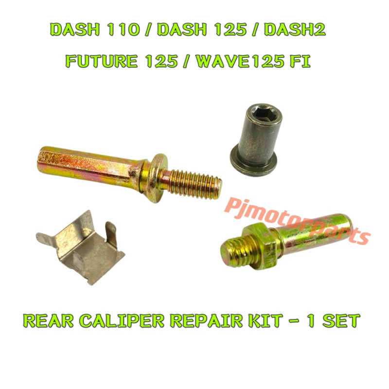 DASH110 DASH125 DASH2 FUTURE WAVE125-Fi - REAR BRAKE PUMP CALIPER SCREW ...