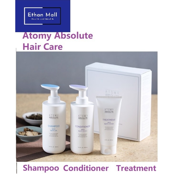 Atomy 艾多美 Absolute Hair Shampoo/Conditioner/Treatment 至尊洗发/润发/护发乳【Ready ...