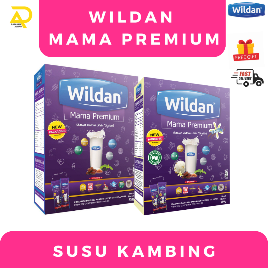 Wildan Susu Kambing Goat Milk untuk Ibu Mengandung, Menyusu Berpantang ...