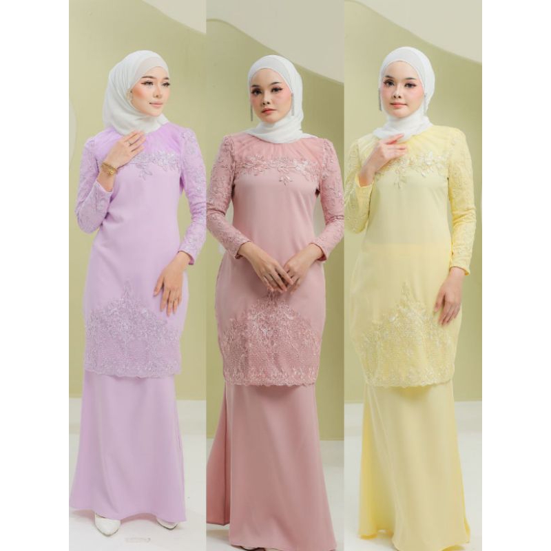 KURUNG ZULAIKHA INDAH RAYA CANTIK MURAH 2024 | Shopee Malaysia
