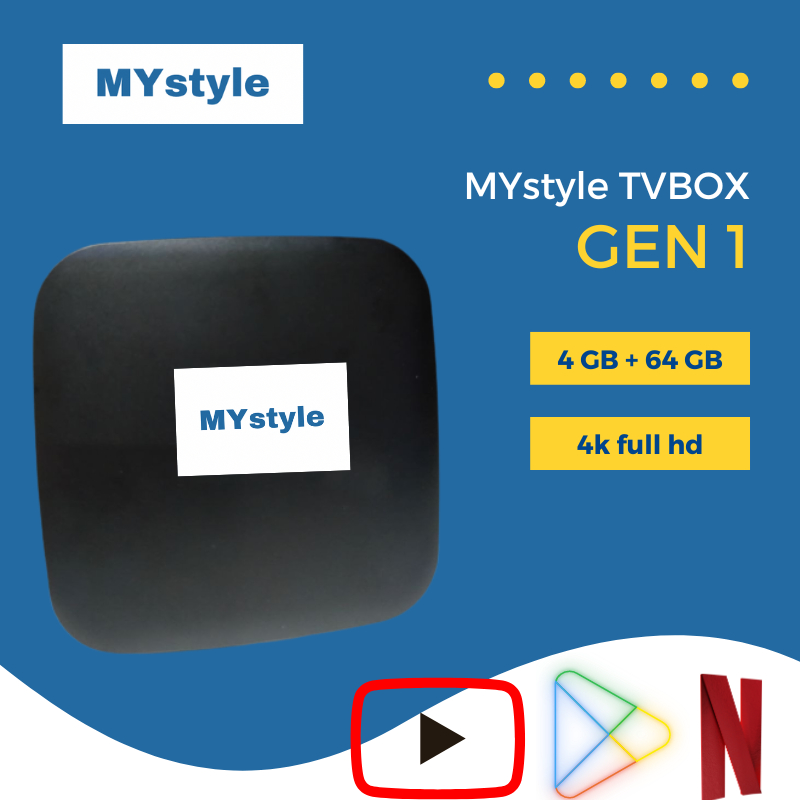 🔥Free 299Gift🔥Mystyle GEN1 TVBOX 4/64 5GWIFI ANDROID BOX TVBOX | Shopee Malaysia