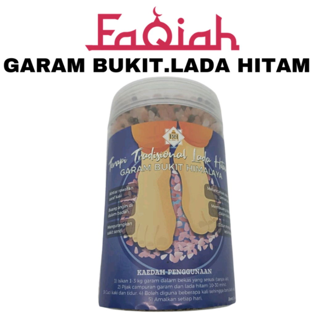 ADUNAN GARAM BUKIT HIMALAYA DAN LADA HITAM KAEDAH RAWATAN TRADISIONAL 1 ...