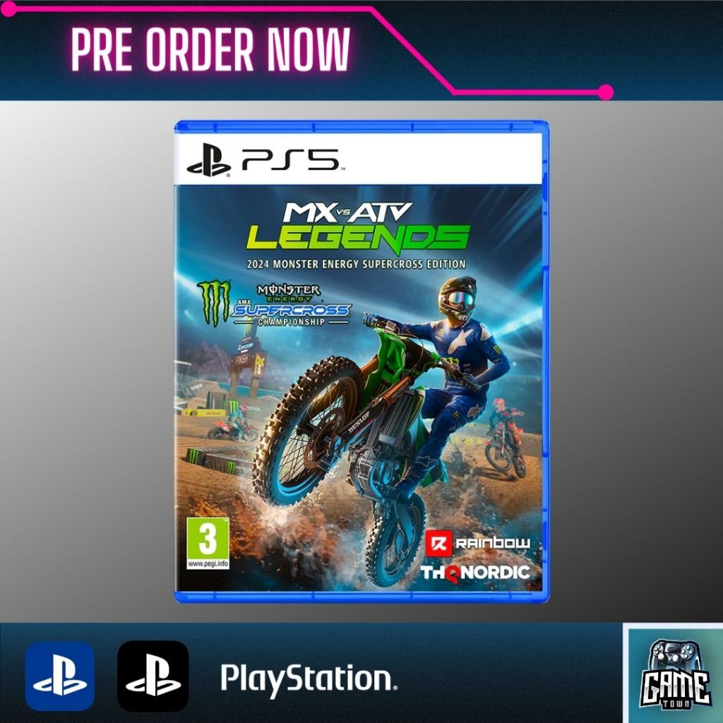 [P.O.] PS5 MX vs ATV Legends - 2024 Monster Energy Supercross Edition ...