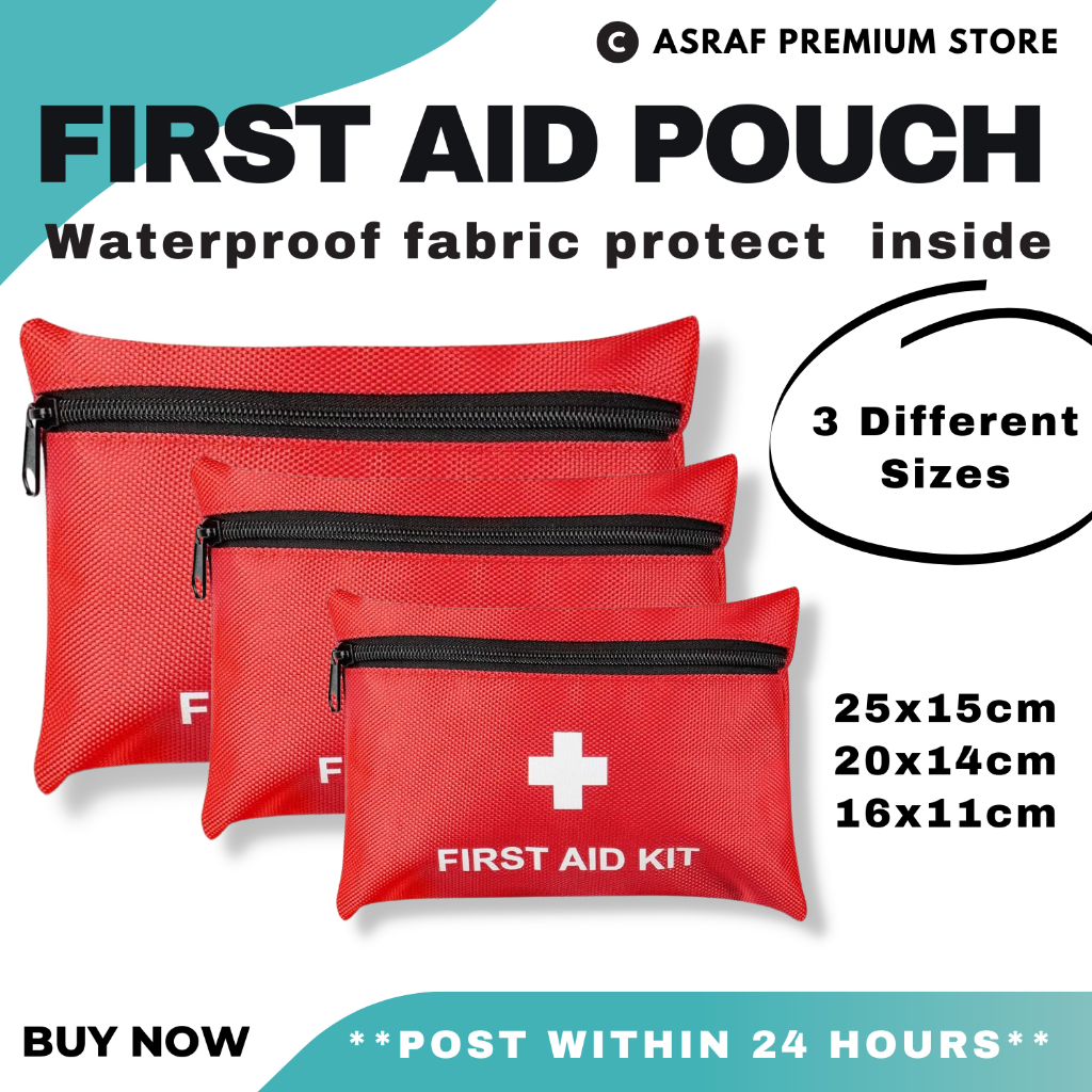 [Post 24H] Empty Emergency First Aid Kit Outdoor Emergency Kit Travel ...