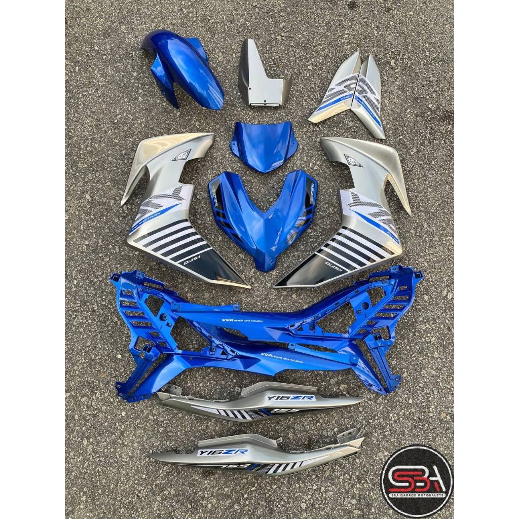 Y16 COVERSET Y16ZR V1 V2 VPBC5 S3 BIRU SILVER 2015 DESIGN Y16-ST-7 ...