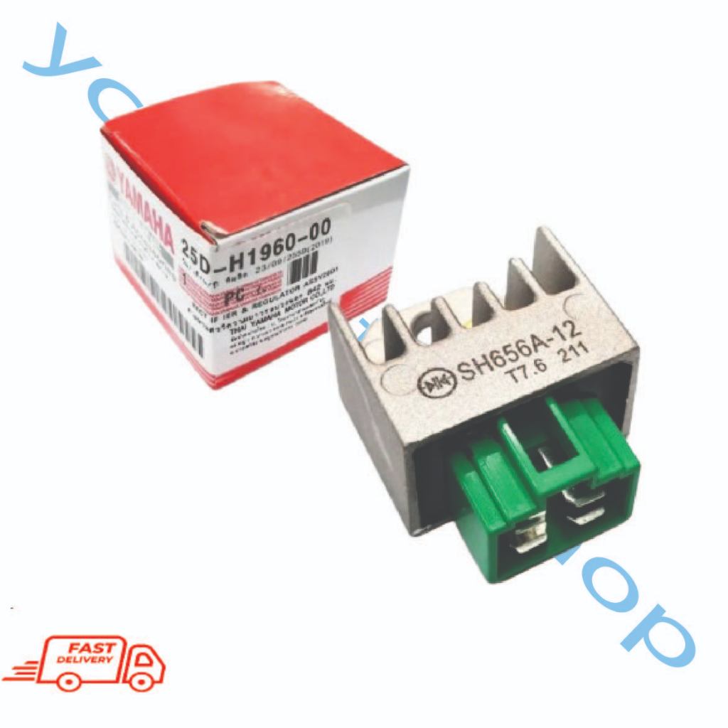 YAMAHA 135LC V2 V3 V4 55D1-55D6 55C1-55C5 NEW RECTIFIER REGULATOR KATAO ...