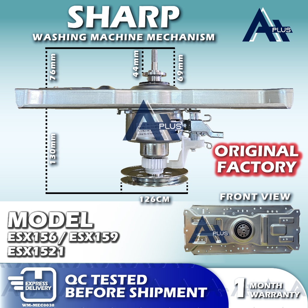 (ORIGINAL) ESX156 / ESX159 / ESX1521 SHARP Washing Machine Mechanism ...
