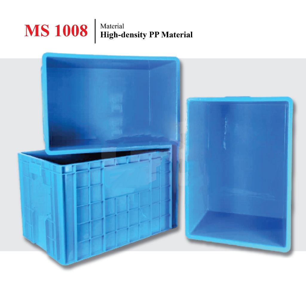 (Body Container) Mah Sing Heavy Duty Multipurpose Blue Stackable Good ...