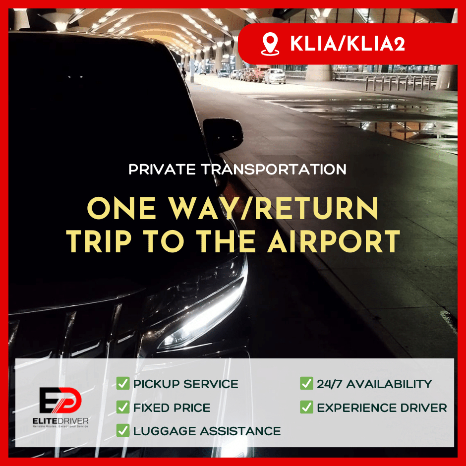 Pre-Booking Private Transportation to KLIA/KLIA2 | Shopee Malaysia