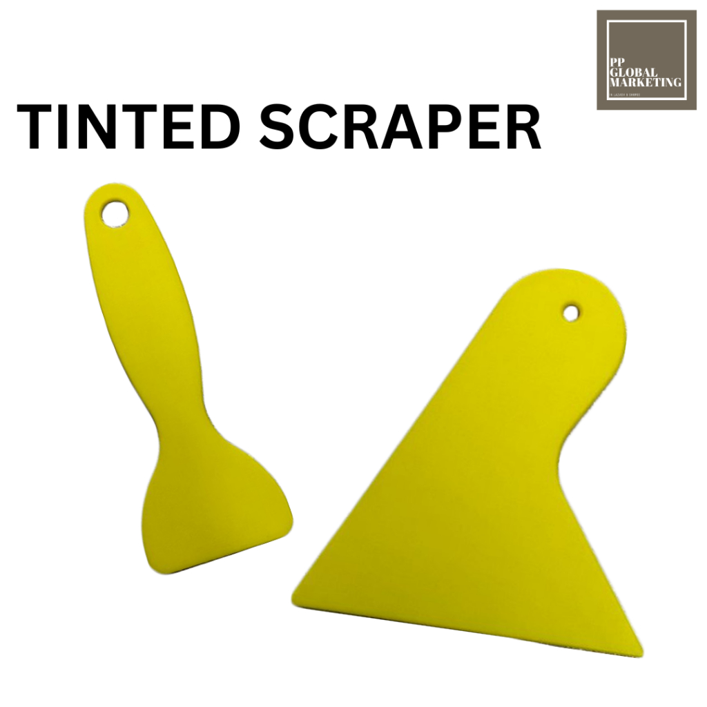 TINTED SCRAPER | 刮铲 | PLASTIC | YELLOW | Shopee Malaysia