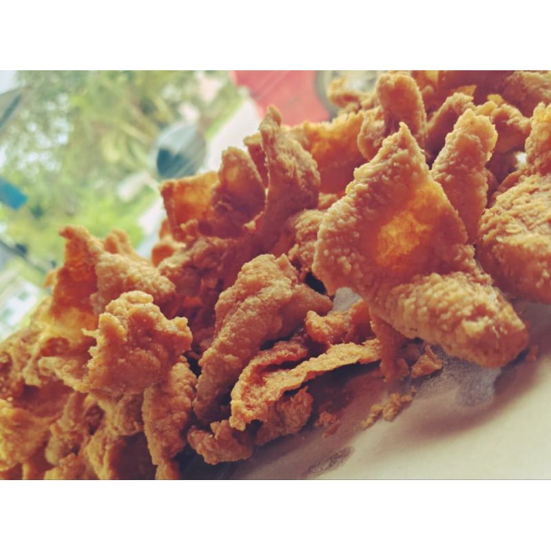 Crispy Chicken Skin Kulit Dada Ayam Goreng Cheese (180g) | Shopee Malaysia