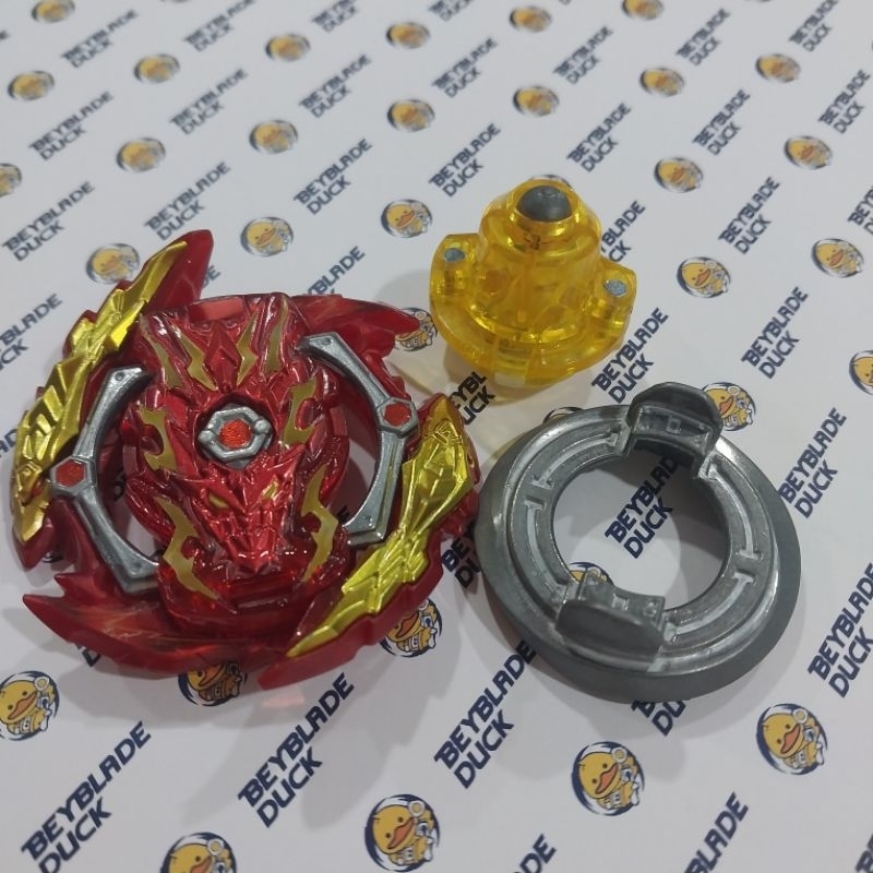 GT Layer Zwei Bahamut Infinity Weight Magma Man Combo (Good Condition) Takara Tomy Beyblade ...