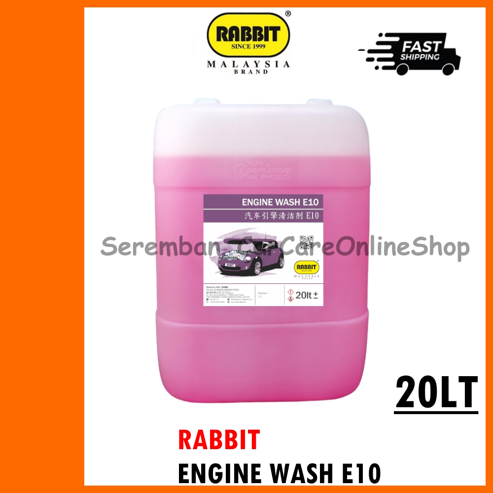 RABBIT ENGINE WASH E10 - 20Lt - Degreaser Dirt Buster Concentrated ...