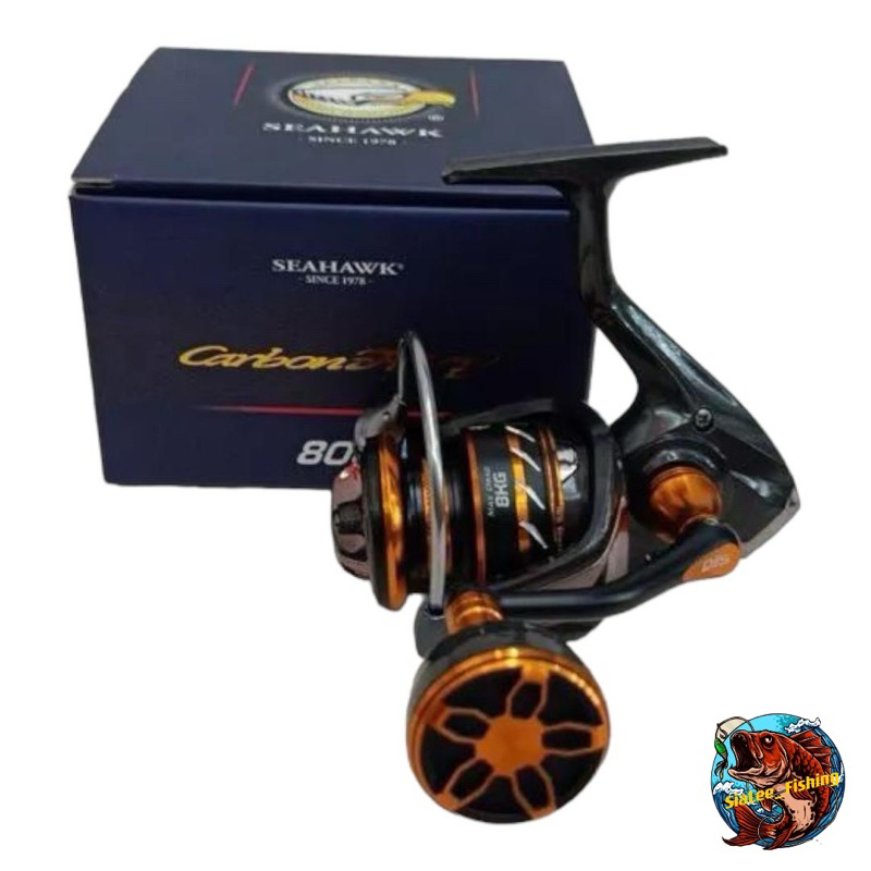 🎉🎉🎉SEAHAWK NEW MODEL CARBON FURY CF SPINNING REEL🎉🎉🎉 | Shopee Malaysia