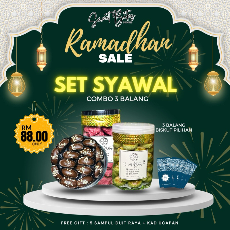 COMBO BISKUT RAYA 3 BALANG EDISI 2024 PREMIUM | Shopee Malaysia