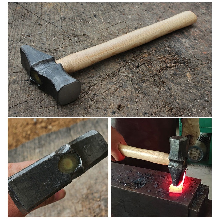 BLACKSMITH HAMMER TUKUL BESI TUKANG KERJA LOGAM HOT FORGING HAMMER ...