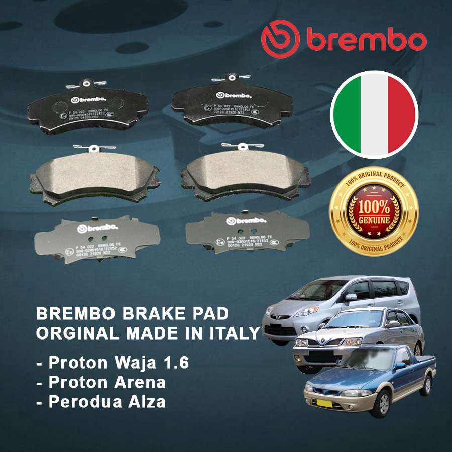 BREMBO PROTON WAJA , PERODUA ALZA (2008-2013) FRONT (DEPAN) FW BRAKE ...