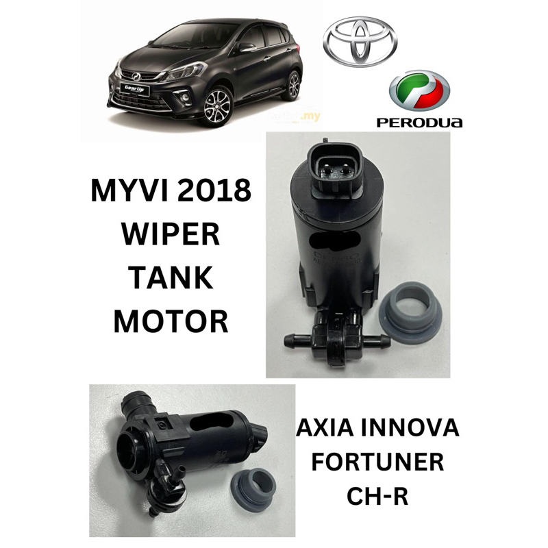 MYVI 2018 WIPER TANK MOTOR AXIA WIPER TANK MOTOR INNOVA WIPER TANK ...