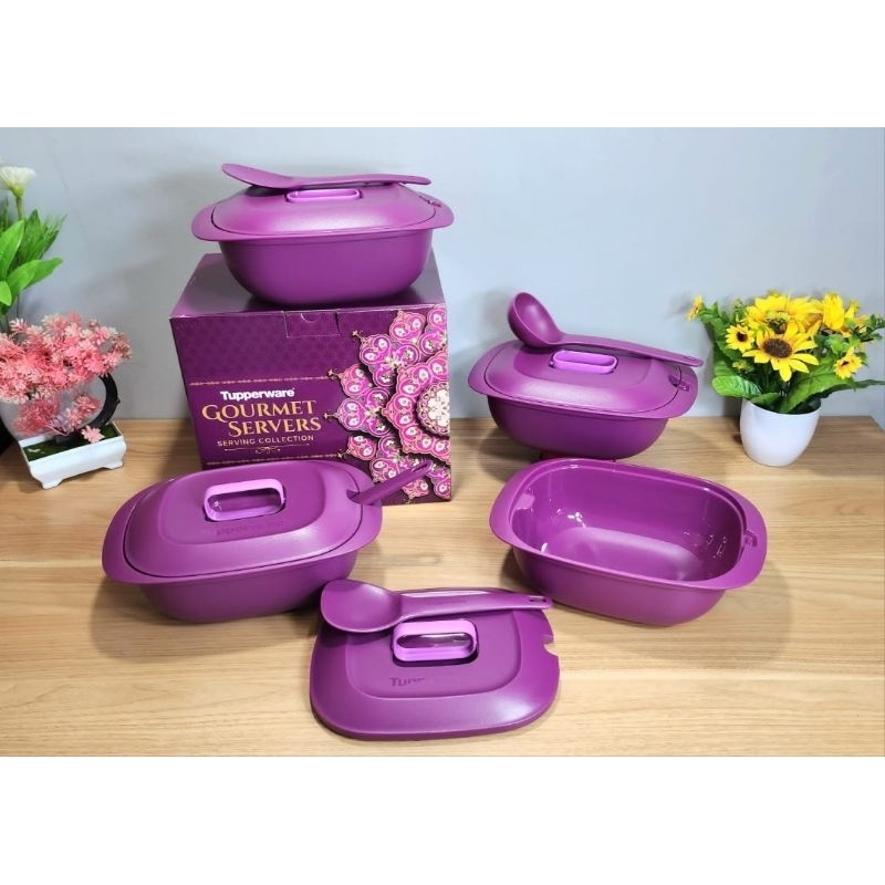 TUPPERWARE GOURMET SERVERS / RAYA SET ( READY STOCK ) | Shopee Malaysia