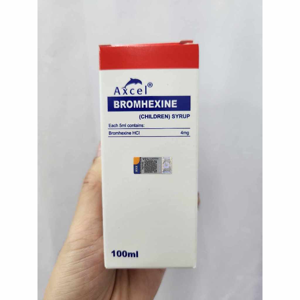 Axcel Bromhexine Syrup 100ml for Children | Shopee Malaysia