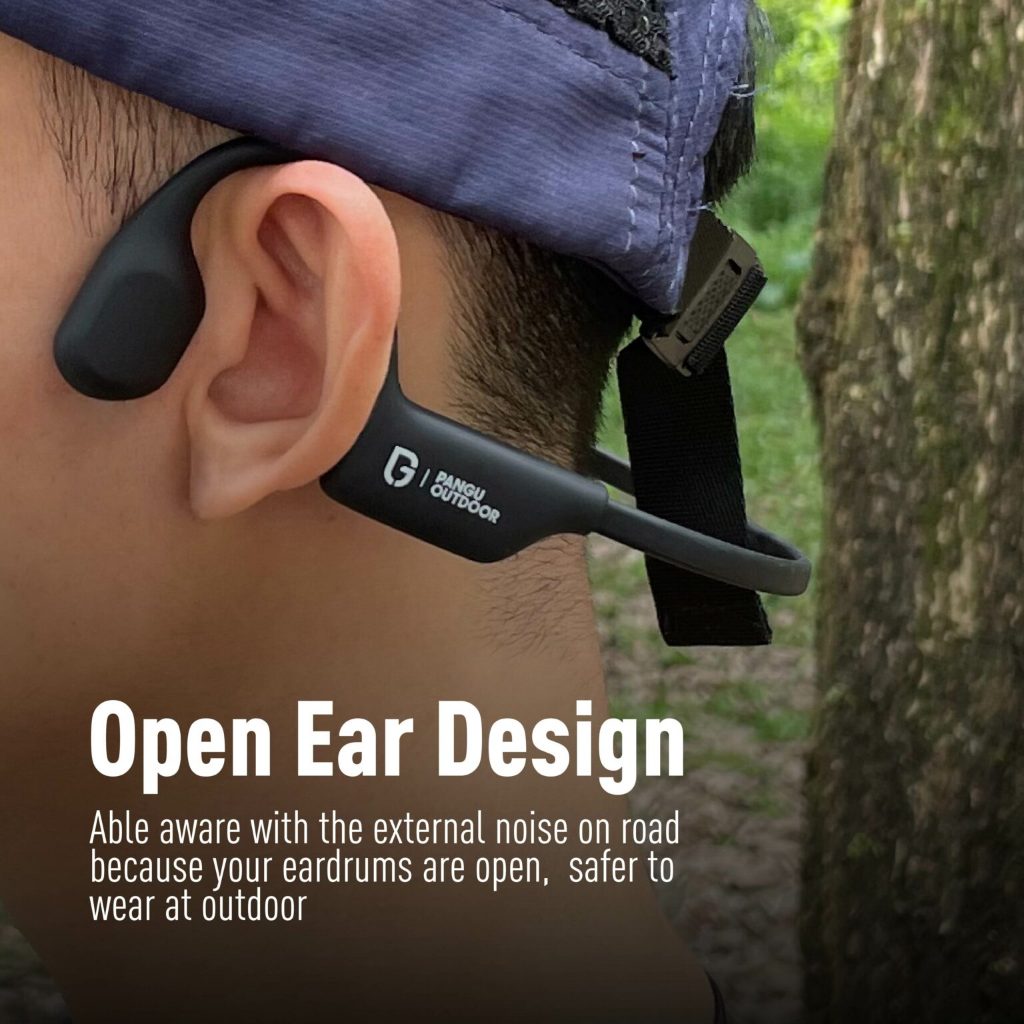 PANGU OUTDOOR PG01 Sport Open-ear Design Bone Conduction Headphones ...