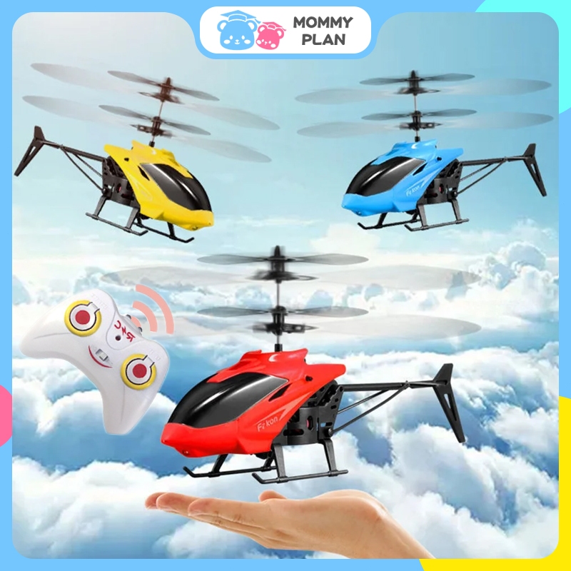 Mini Induction Helicopter Remote Control Helicopter Sensor Toy Gyro ...