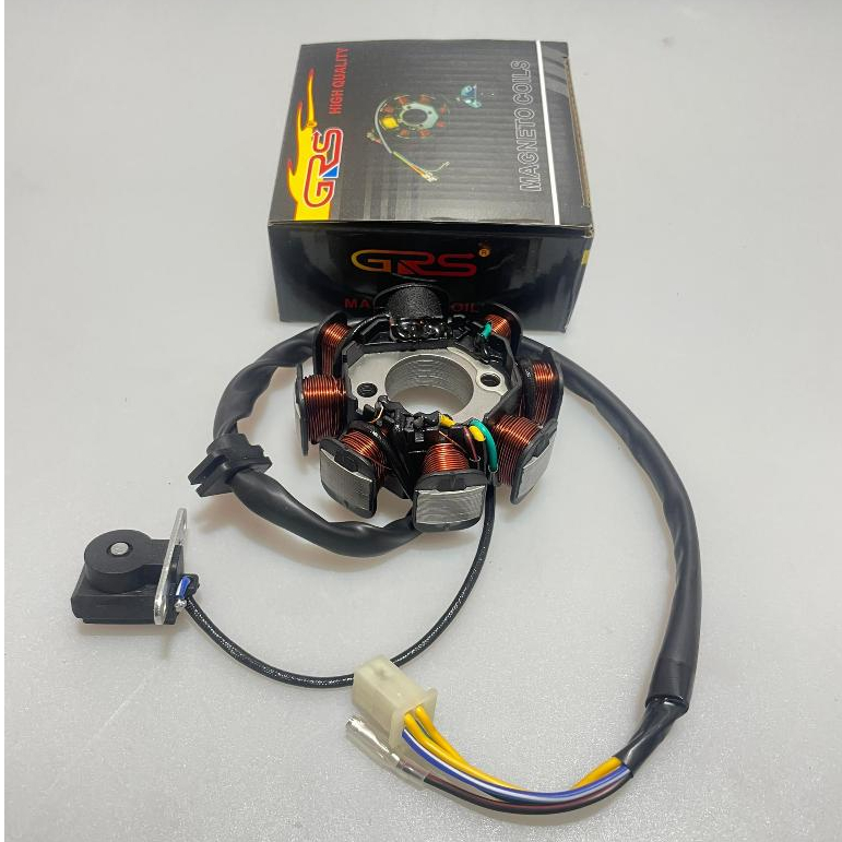 MODENAS KRISS MR3 / MR3 ( 5WIRE ) FUEL COIL MAGNET COIL ORIGINAL YTZ5S ...
