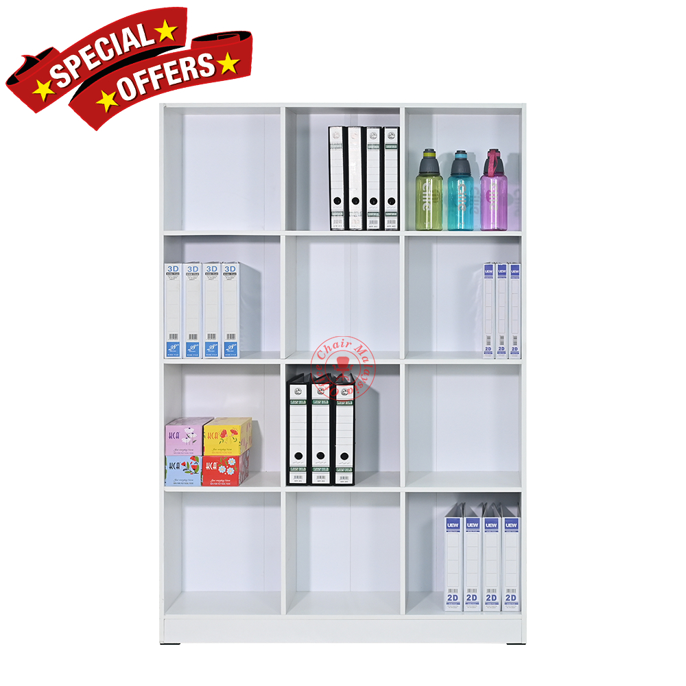 [15mm Thicker] Bookshelf 12 cube 15 cube / File Rack / Storage File ...