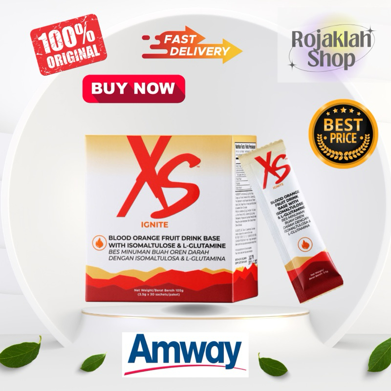 XS Ignite Blood Orange Fruit Drink Base With Isomaltulose & L-Glutamine ...