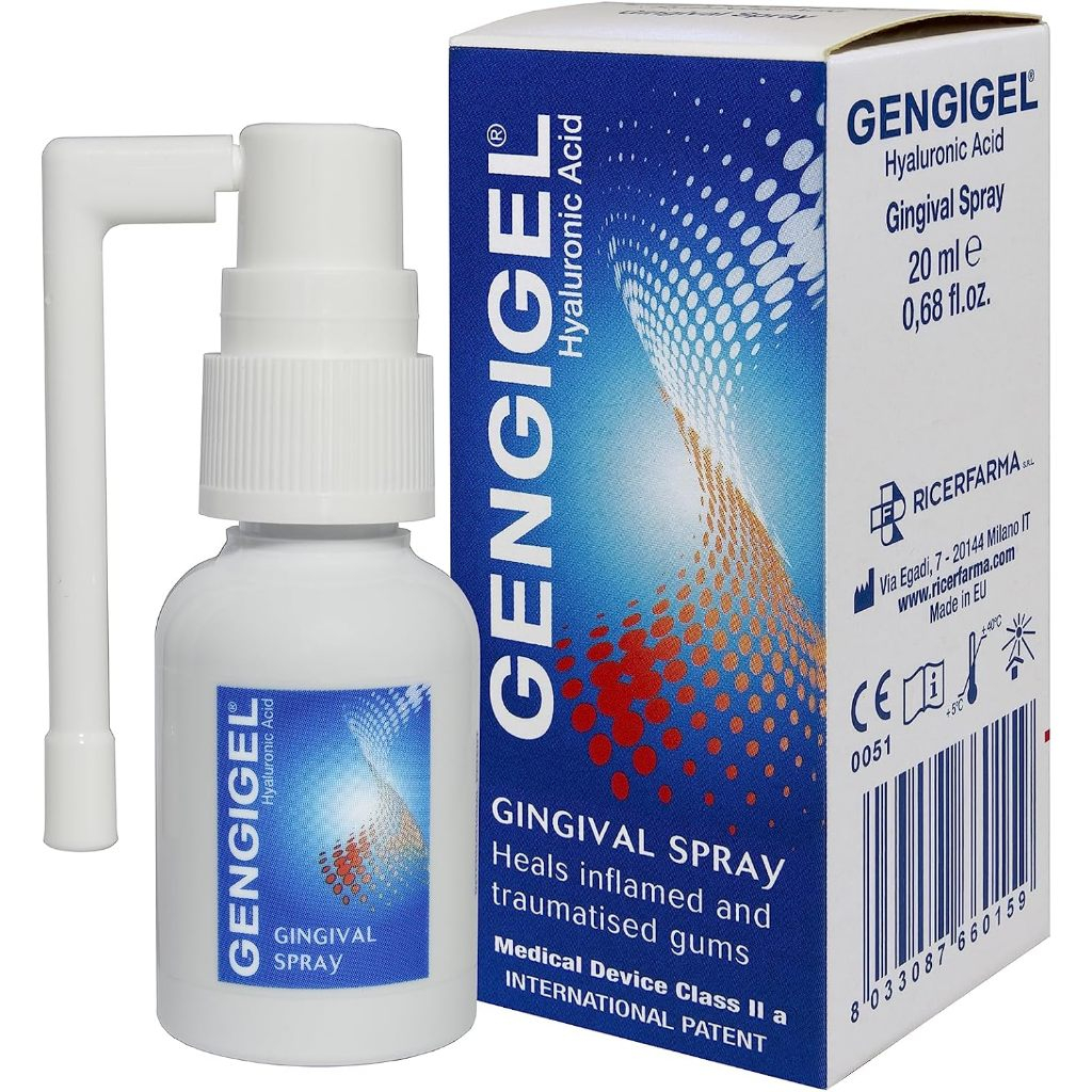 GENGIGEL SPRAY ULCER MULUT / SAKIT TEKAK / BENGKAK GUSI / BERDARAH 20ML ...