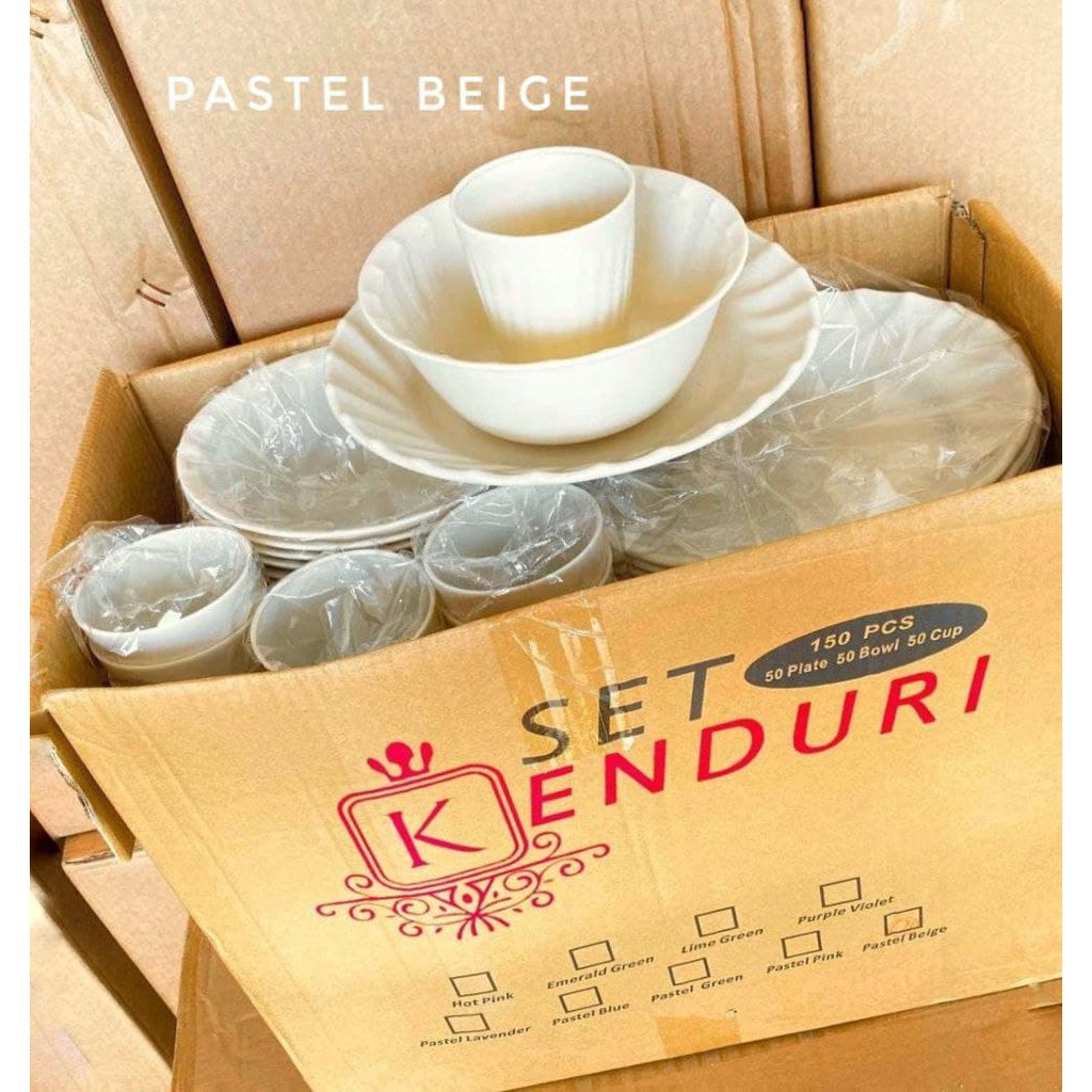 Set Pinggan Kenduri 150 PCS | Shopee Malaysia