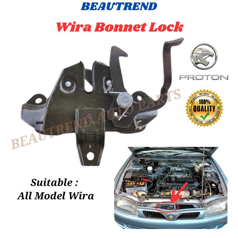 Bonet Lock Wira Satria Putra Bonnet Wira SE 1.3 1.5 1.6 1.8 Gli Special ...