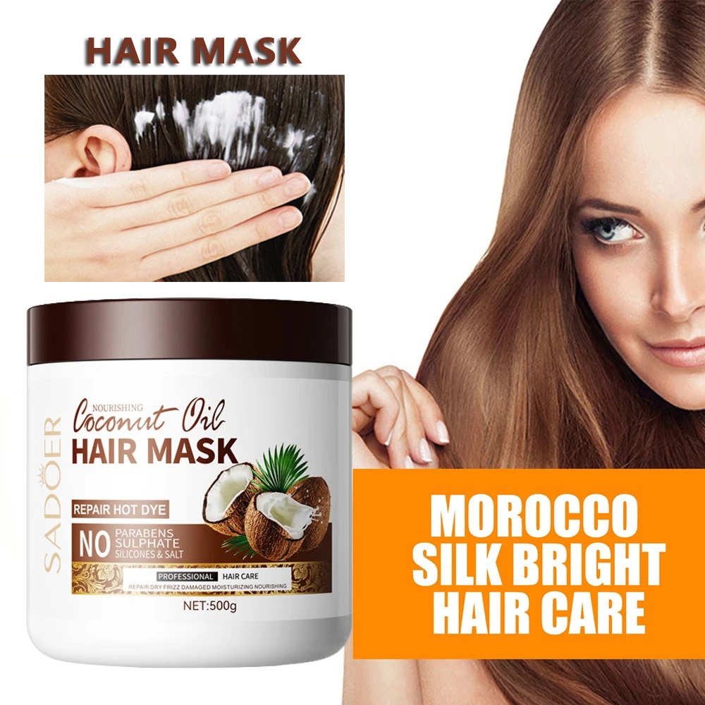 500g Coconut Hair Mask Improves Restlessness Softness And ...