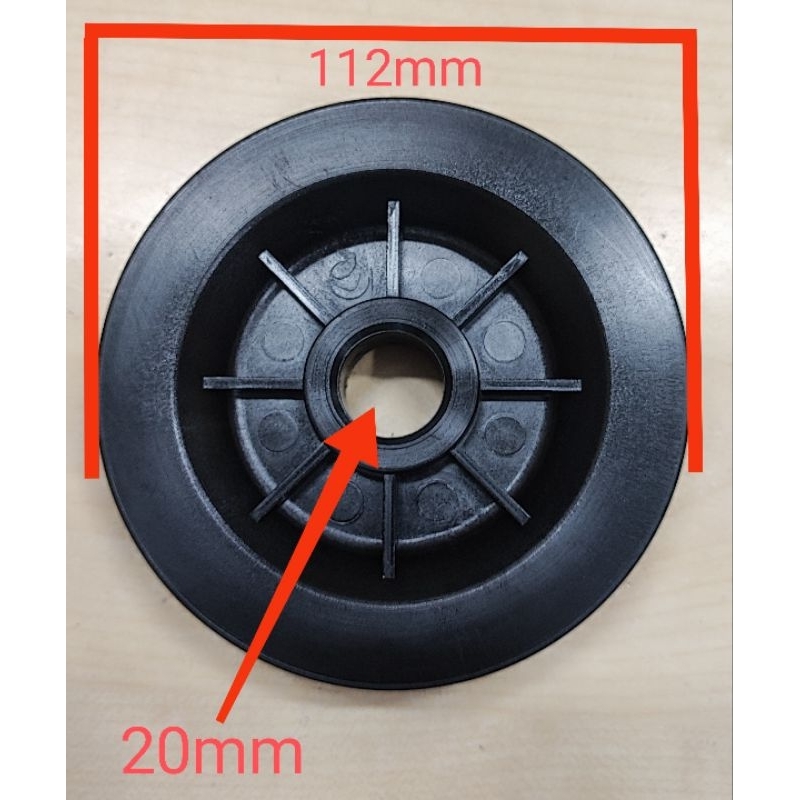 Toyota forklift 7FD25 68302-11140-71 hydraulic hose pulley plastic ...