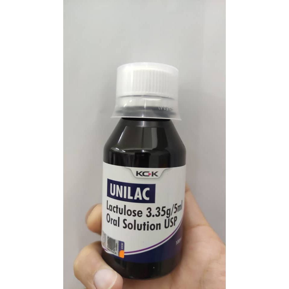 UNILAC Lactulose 3.35g / 5ml Oral Solution USP 100ML | Shopee Malaysia
