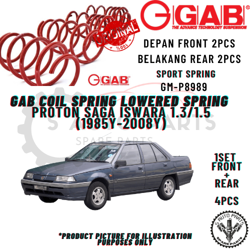 PROTON SAGA ISWARA 1.3/1.5 (1985Y-2008Y) SET-PCS4 )GAB SUPER SPORT ...