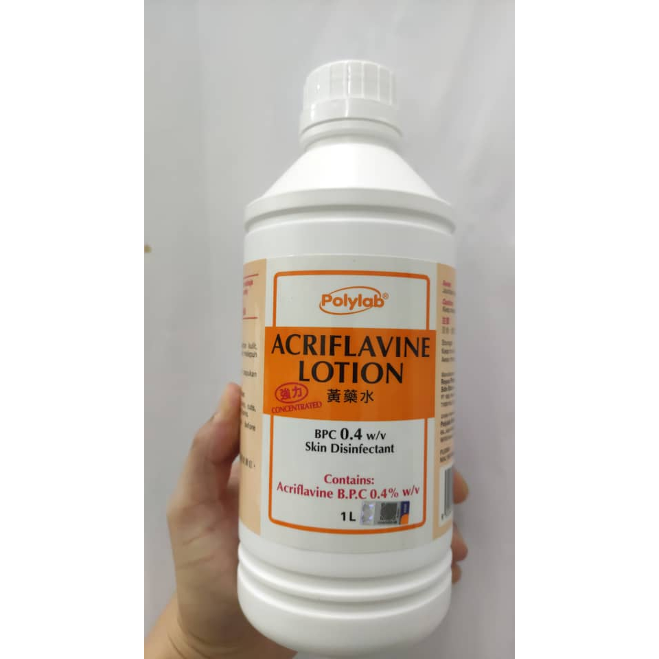 POLYLAB ACRIFLAVINE LOTION 1L | Shopee Malaysia