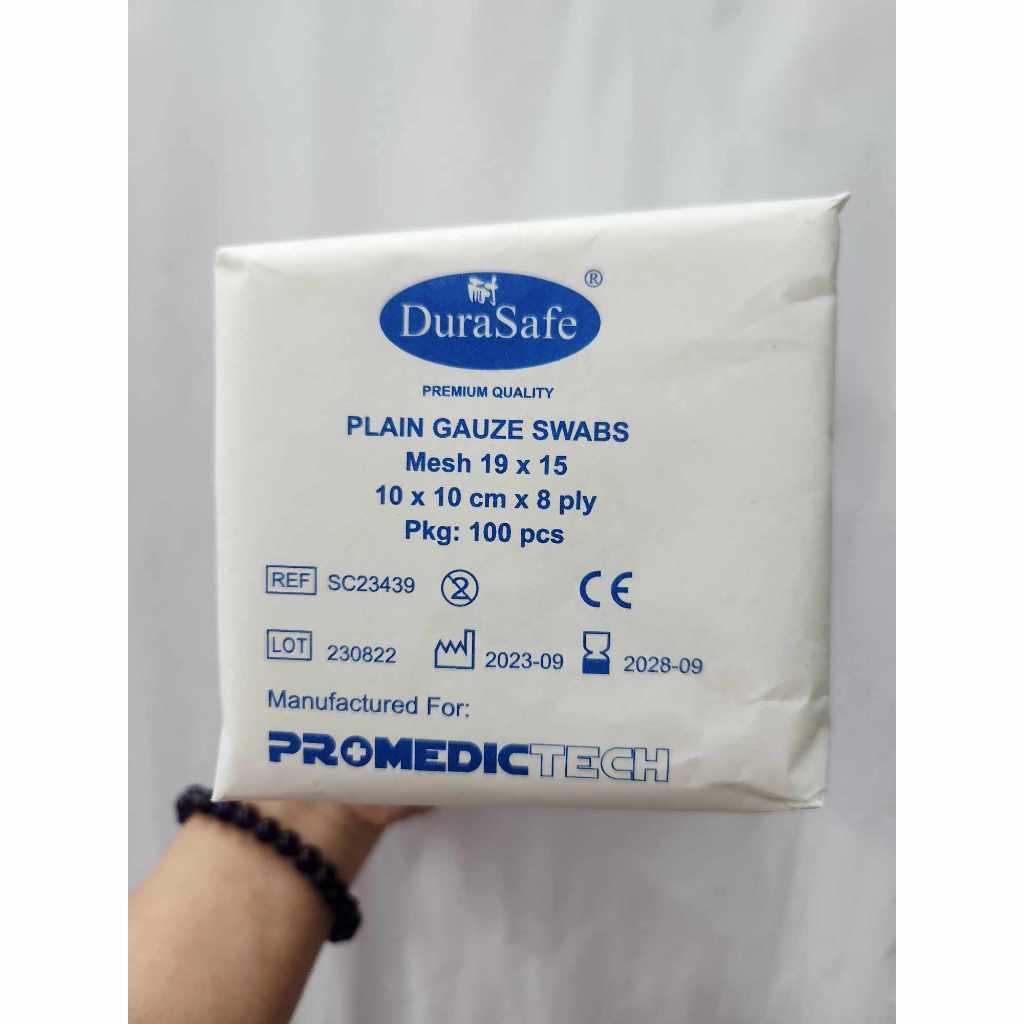 Durasafe Plain Gauze Swabs (10x10CM) 50packs (1CARTON) | Shopee Malaysia