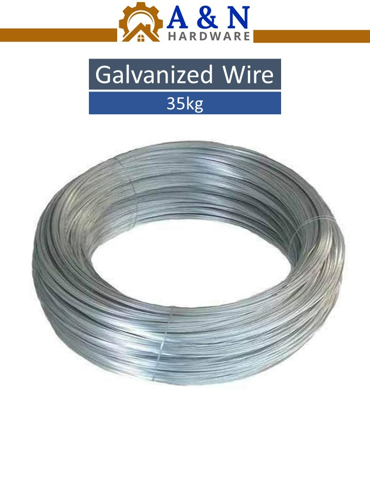 Galvanized Iron Wire / GI Wire / Dawai Jaring /Dawai Besi 35kg 6G - 16G ...
