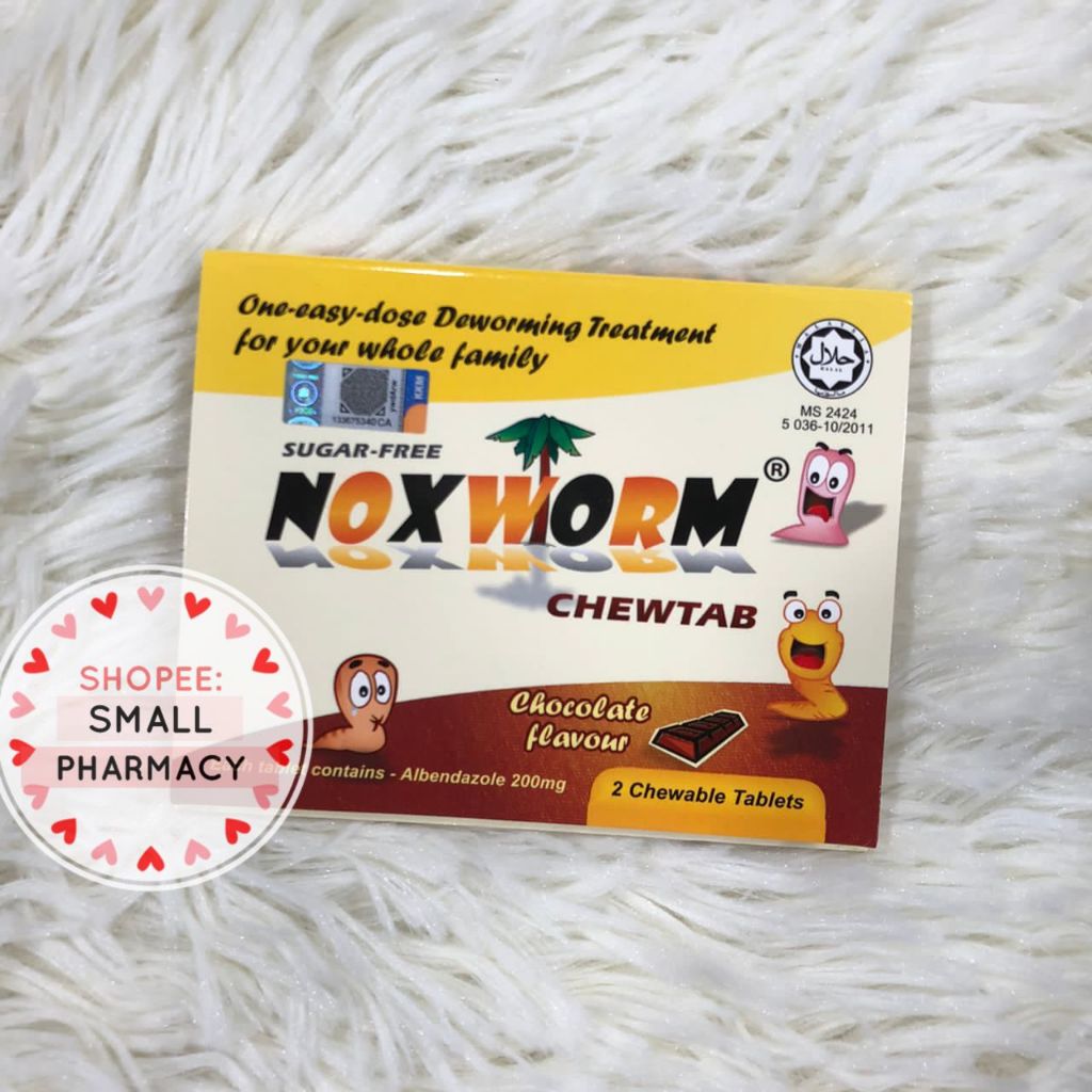 Winwa Noxworm Chewtab 2s 001140 (Chocolate Flavour) | Shopee Malaysia